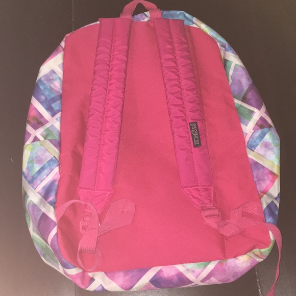 Jansport | Bags | Jansport Colorful Backpack | Poshmark